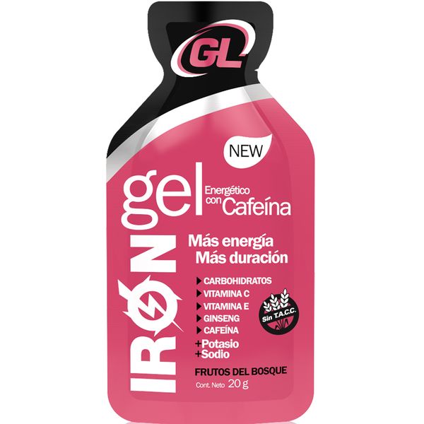 Suplemento Dietario Enargy Gel sabor frutilla x 6 un - farmacityar