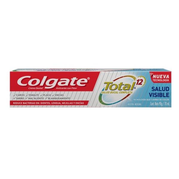 Enjuague Bucal Colgate Total 12 Antisarro x 500 Ml - farmacityar