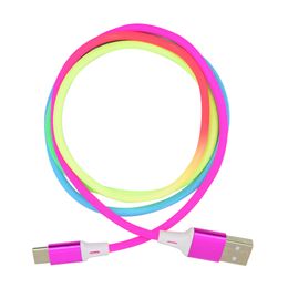 Cable Type C Simplicity Rainbow x 1 m - farmacityar