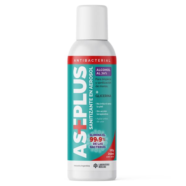 Alcohol en Spray Aseplus x 60 ml - farmacityar