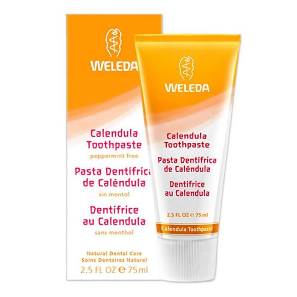 Pasta Dentrífica Weleda Caléndula x 75 ml - farmacityar