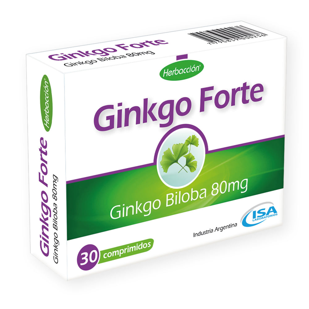 Suplemento Dietario Ginkgo Forte x 30 un - farmacityar
