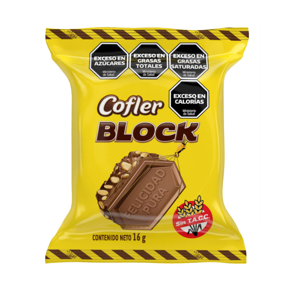 Bombón Cofler Block x 20 g - farmacityar