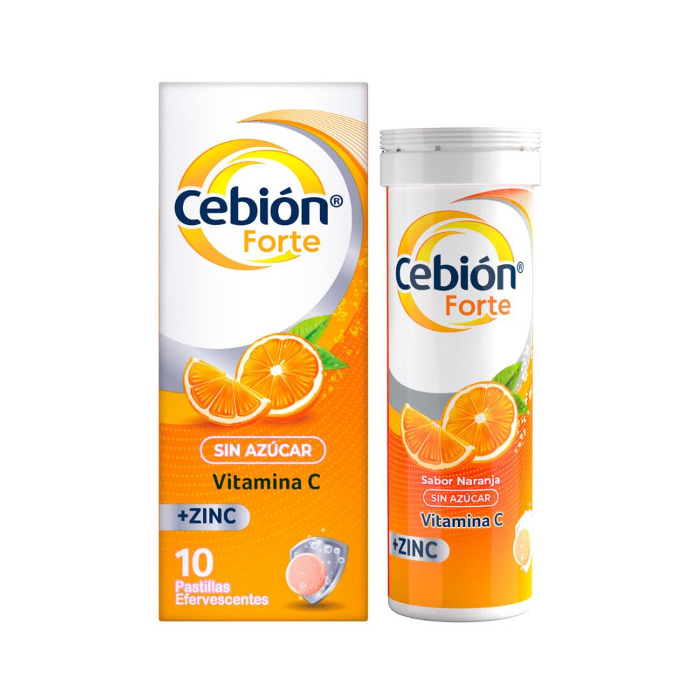 Suplemento Dietario Cebión Forte Efervescente x 10 comprimidos ...