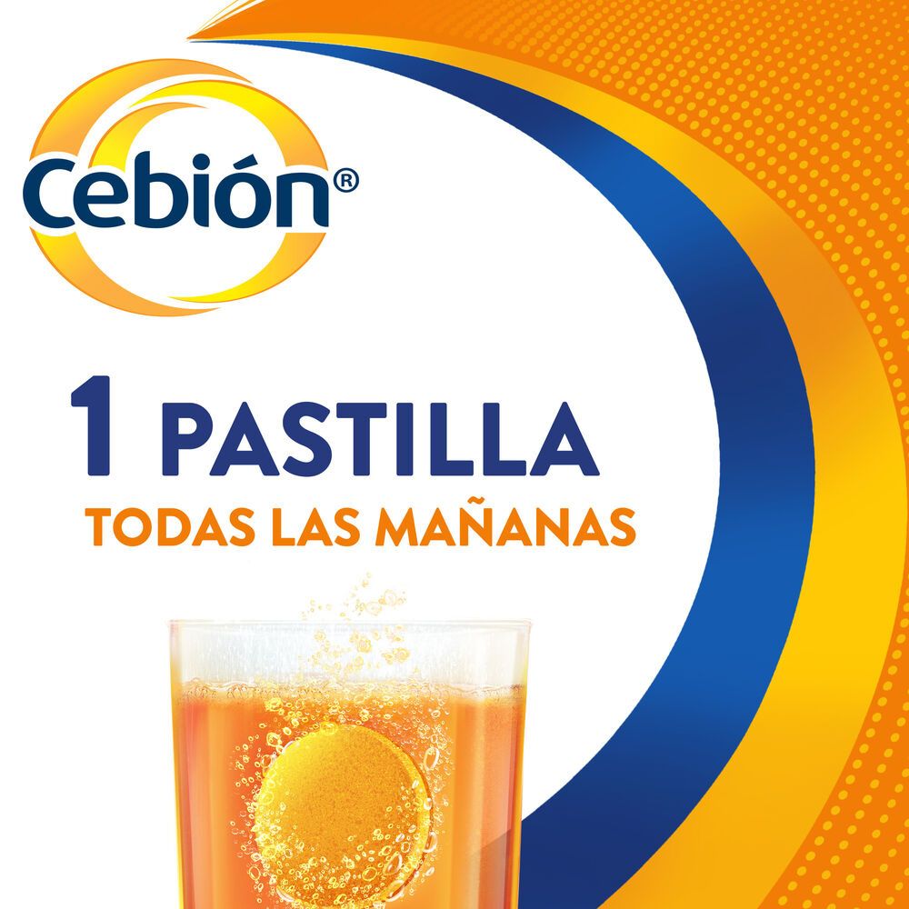 Suplemento Dietario Cebión Efervescente x 10 comprimidos - farmacityar