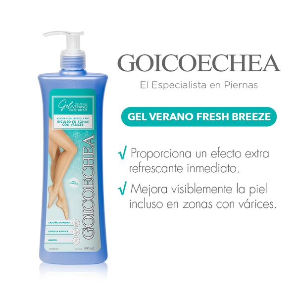 Gel Corporal Goicoechea Verano Fresh Breeze x 400 ml - farmacityar