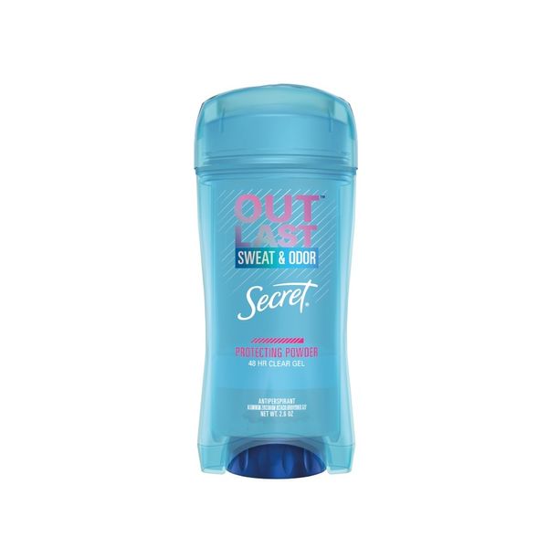 Desodorante Secret Outlast Completely clean en gel x 73 Gr - farmacityar
