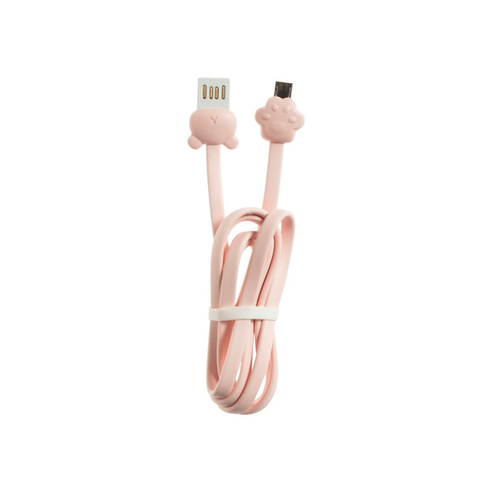 Cable Usb Simplicity Entrada Micro USB Rosa - farmacityar