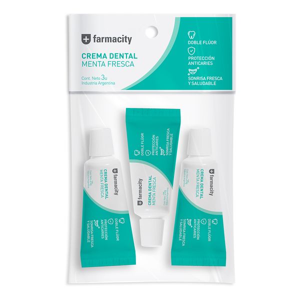 Kit Farmacity Pasta Dental x 3 un x 25 g c/u - farmacityar