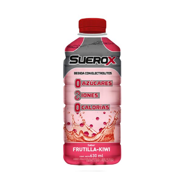 Bebida con Electrólitos Suerox Frutilla Kiwi x 630 ml | Farmacity ...